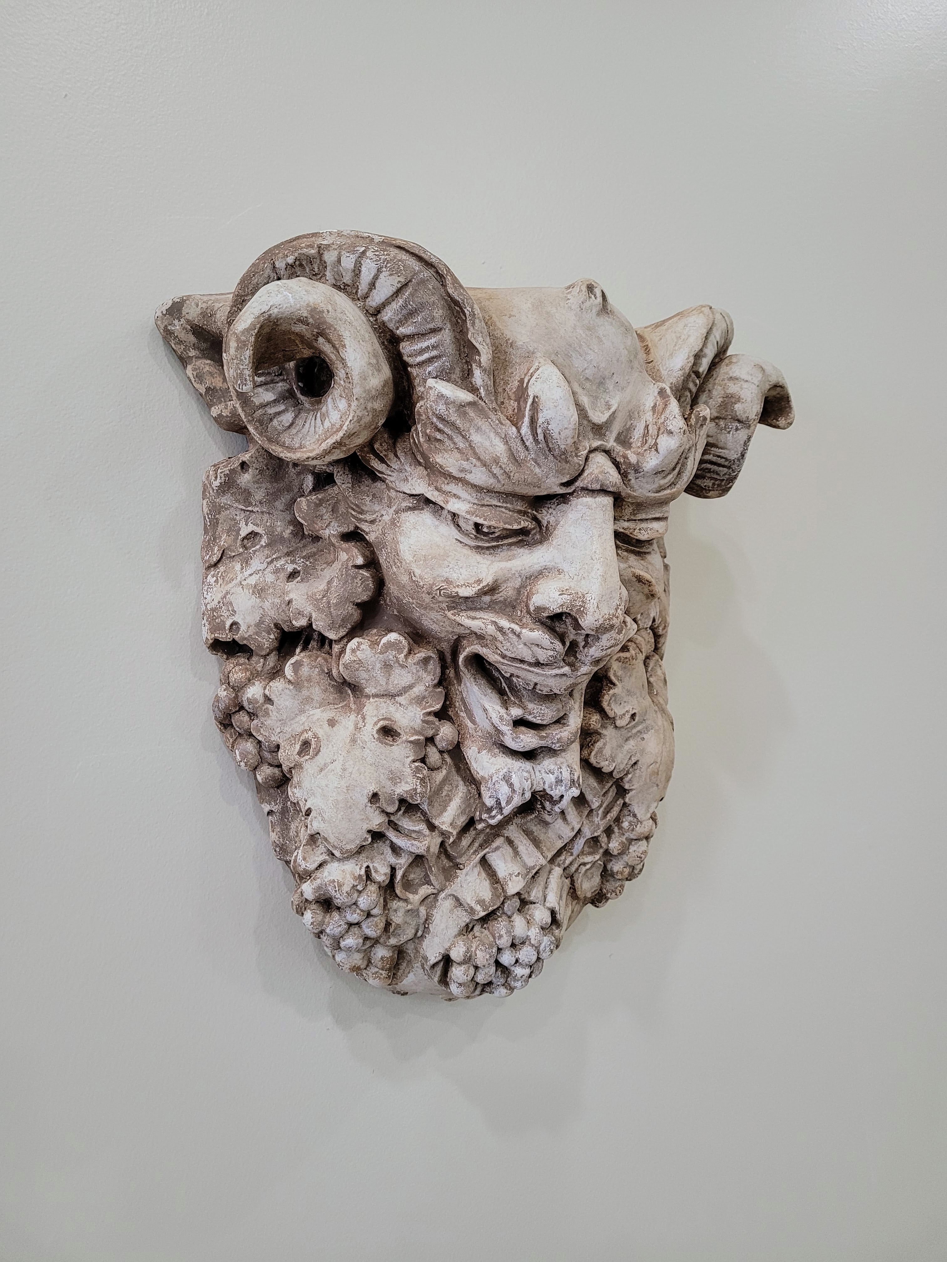 Gothic Mythical Pan Wall Sculpture Home Decor Statue #10000 – Art of ...