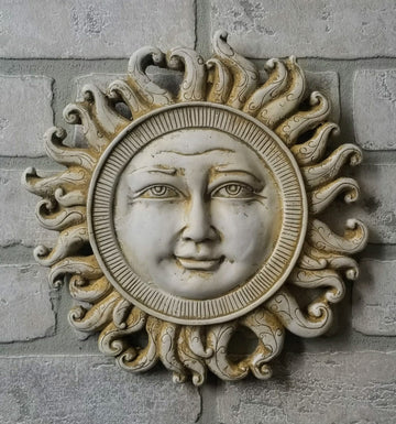 Celestial Sun Wall Plaque Home Decor – Art of History Sculpture
