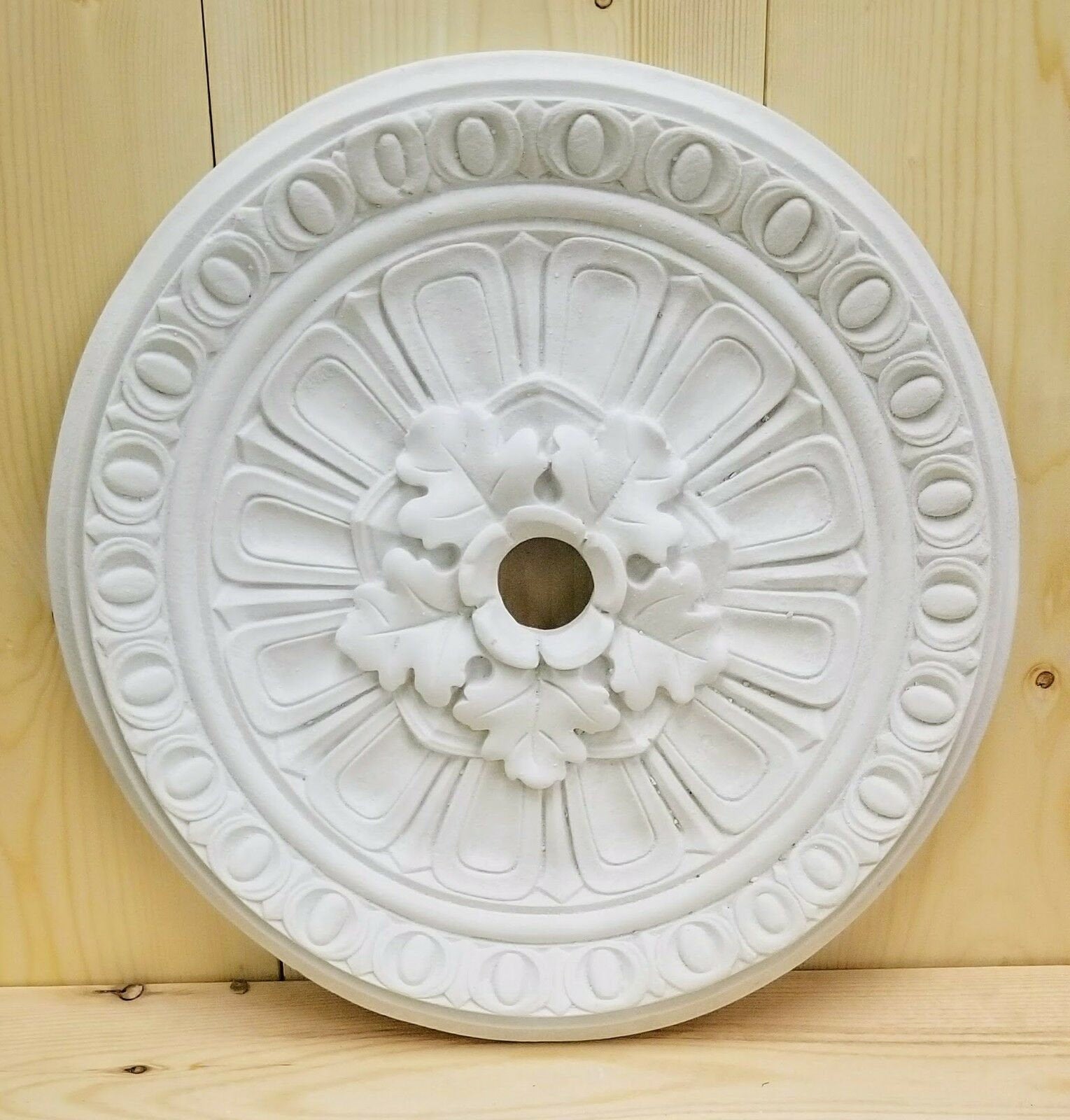 Oak Leaf Ceiling Medallion Antique Reproduction Wall Home Art Decor ...