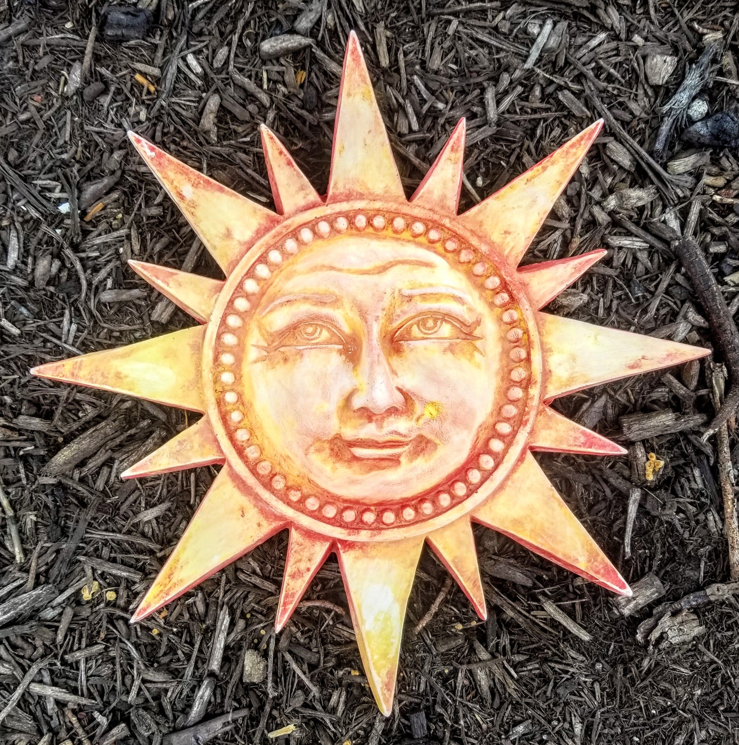 Vintage Hand made Celestial Spike Sun – Art of History Sculpture