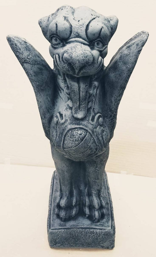 24" Royal Griffin Gargoyle Gryphon Mythical Lion Antique Finish Rare ...