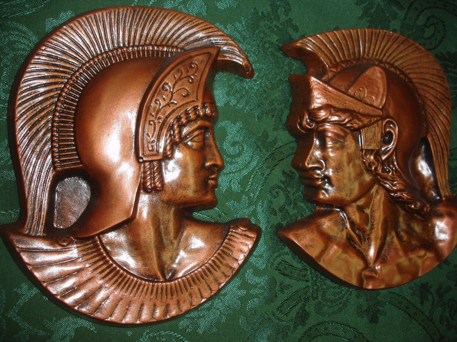 Spartan Pair Greek Soldier Art Wall Decor GRS-18 – Art of History Sculpture