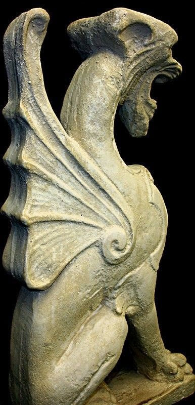 Griffin Gargoyle Gryphon Mythical Lion Eagle Statue – Art of History ...