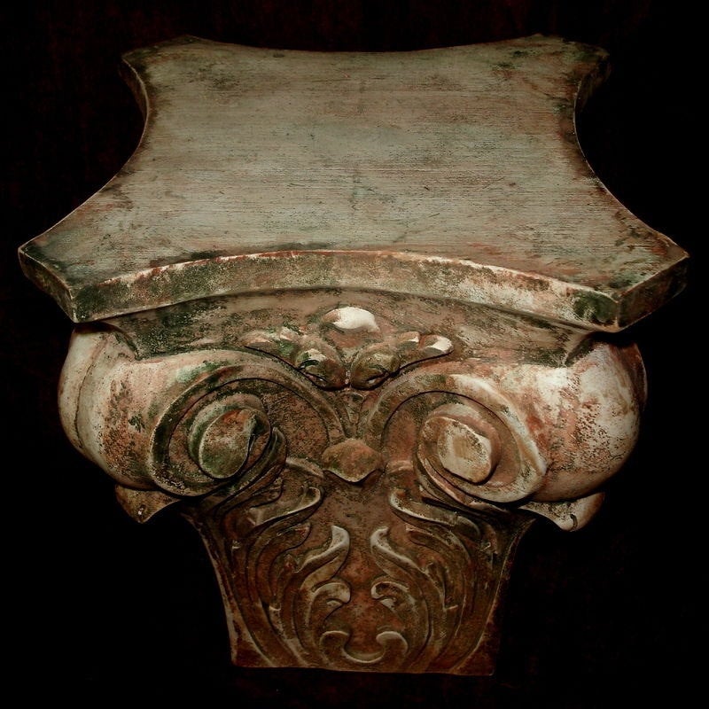 Ionic Ornate Greek Column Roman Art Pedestal Riser Sculpture 33056 ...